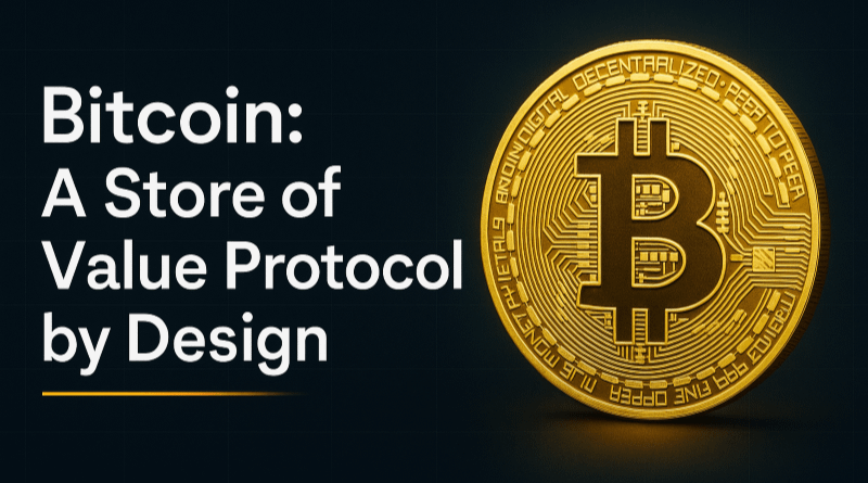 Bitcoin: A Store of Value Protocol by Design - HodlHard.io